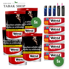 West-Tabak zum Stopfen – ideal zum Stopfen von Zigaretten