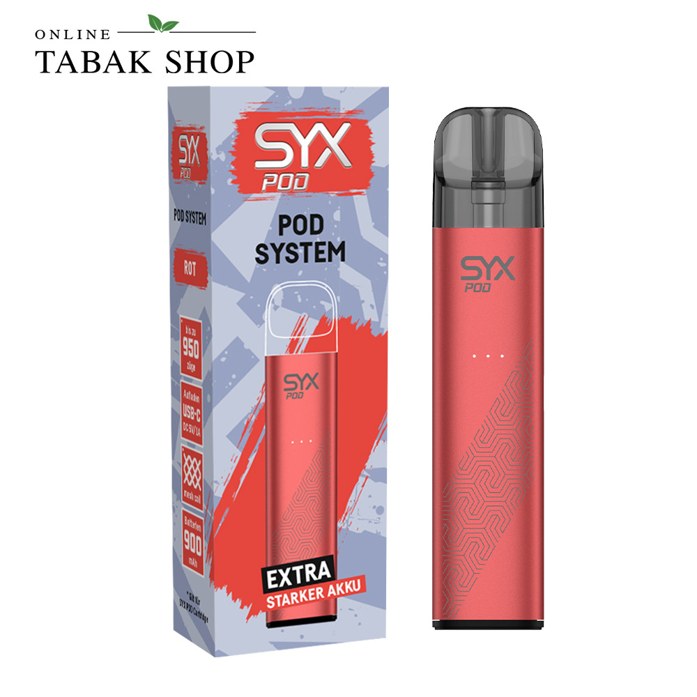 SYX POD Red Device kaufen | Akkuträger für SYX Pods