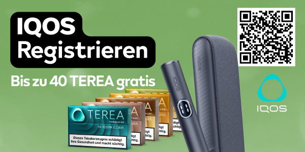 IQOS registrieren und 40 TEREA gratis sichern