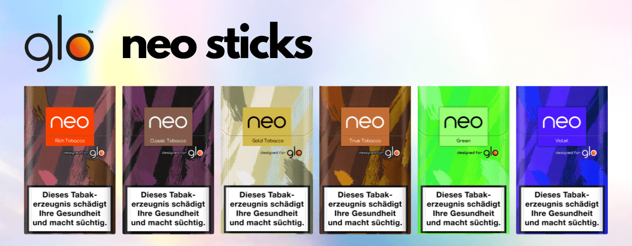 NEO Sticks kaufen • Tabaksticks für die glo in allen Sorten